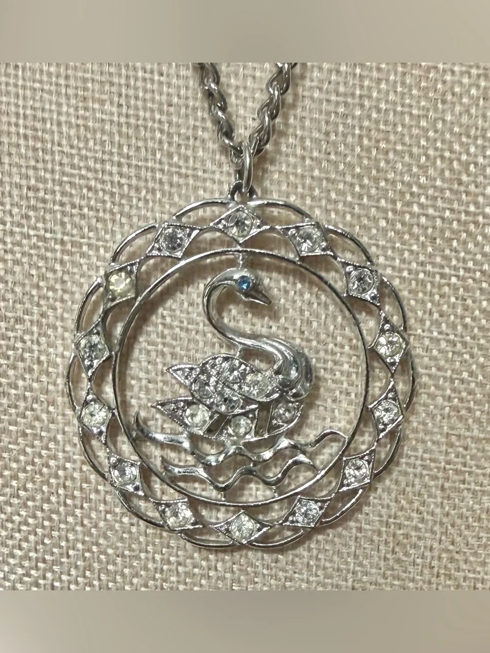Sarah Coventry | Jewelry | Sarah Coventry Swan Silver Tone Large ...